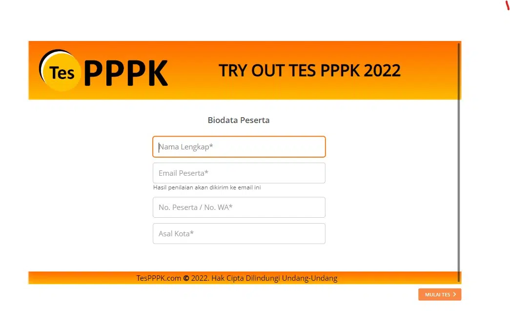 Simulasi TesPPPK – Tes PPPK